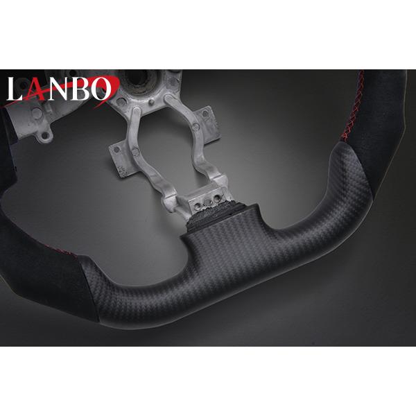 シビック 【M's】 HONDA FL1 FL4 FL5 TYPE-R含む (2021.9-) LANBO プレミアム スポーツ ステアリング ...