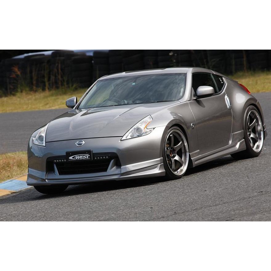 フェアレディ 【M's】 Z34 フェアレディZ 前期 2008.12-2012.6 C-WEST フルエアロ フルキット 3点 PFRP 未塗装 エアロ パーツ 部品 CZ3401A ...