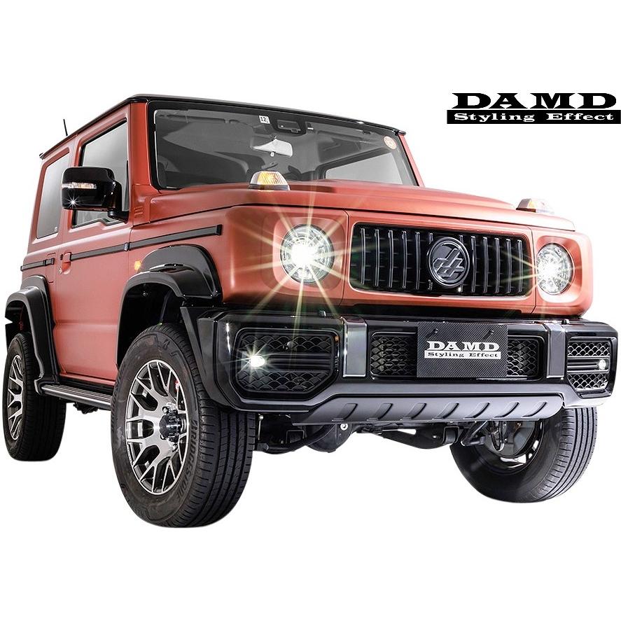 ジムニー 【M’s】 SUZUKI JB74 ジムニーシエラ (2018.7-) リトルG アドバンス フルキット 12P ／／ ダムド エアロ パーツ セット フルエアロ 74ジムニー 新型 ...