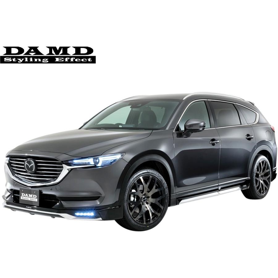 マツダ 【M's】 CX-8 (2017.12-2022.11) DAMD フルエアロ フルキット 3点 ABS FRP 塗装済 ダムド エアロ パーツ 部品 カスタム CX8 5BA ...