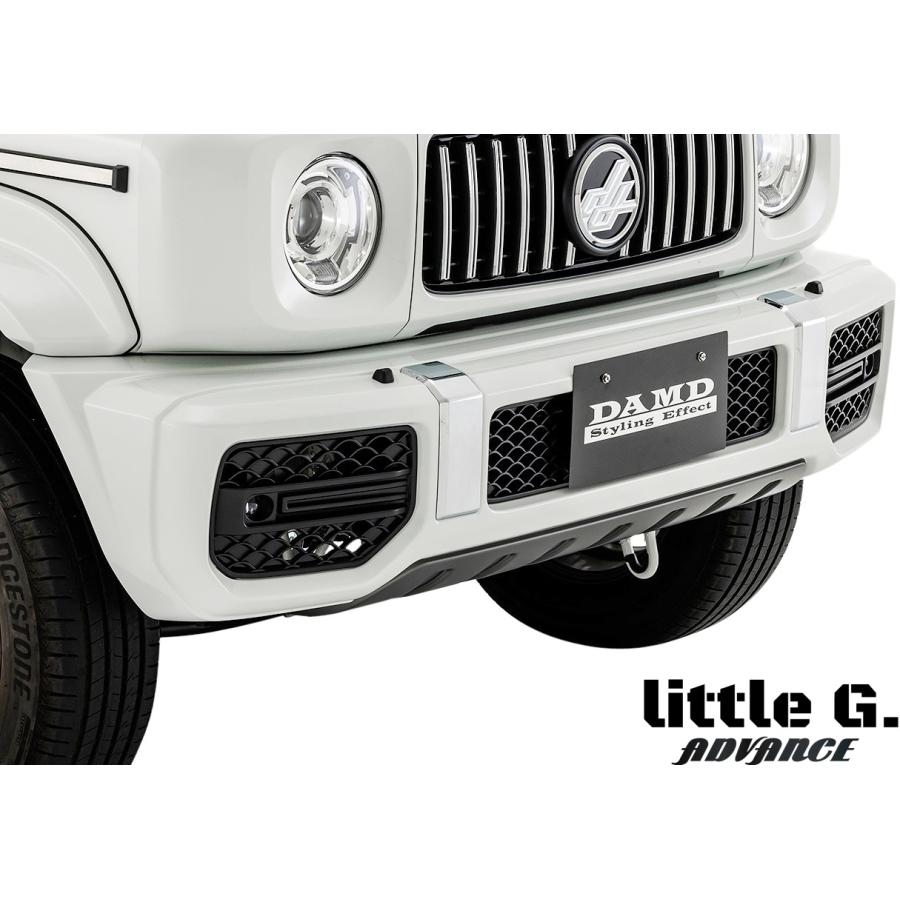 ジムニー 【M's】 JC74 ジムニーノマド 5ドア DAMD little G. ADVANCE コンプリートキット 9点 セット ダムド リトルG ノマド エアロ パーツ 部品 カスタム ...
