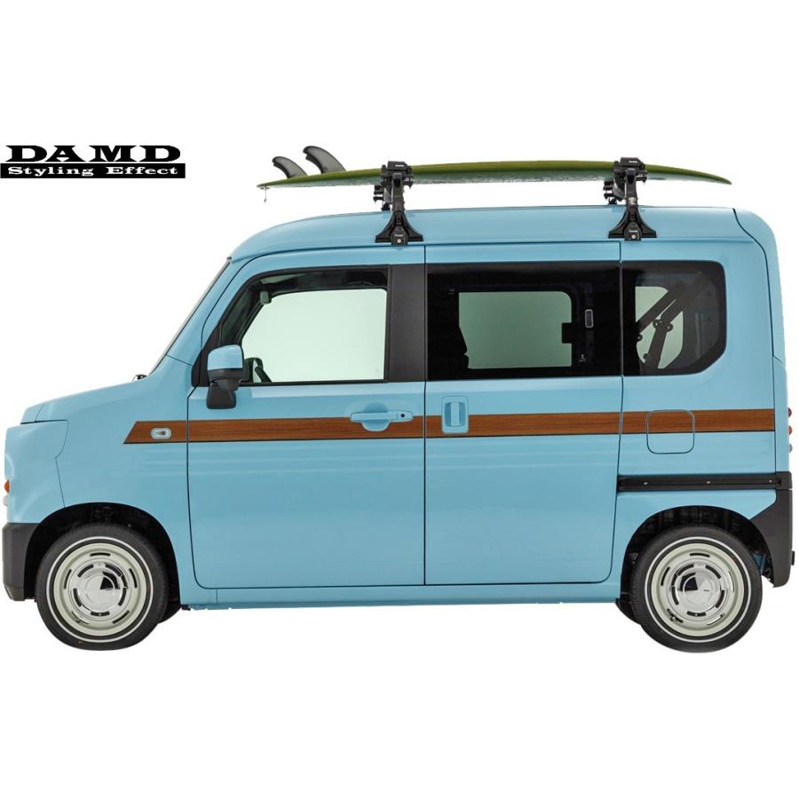 ホンダ 【M's】ホンダ N-VAN (2018.7-) DAMD MALIBU エアロキット 2点(F+R)／／ダムド Nバン エヌバン レトロ 昭和 フルエアロ 前後エアロ エアロセット ...
