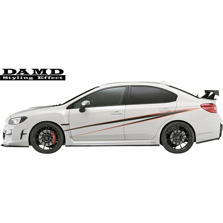 WRX STI 【M's】スバル S4/STI (2014.8-) DAMD フロント オーバーフェンダー 左右／／ダムド FRP製 エアロ ワイドフェンダー SUBARU VAG VAB ...