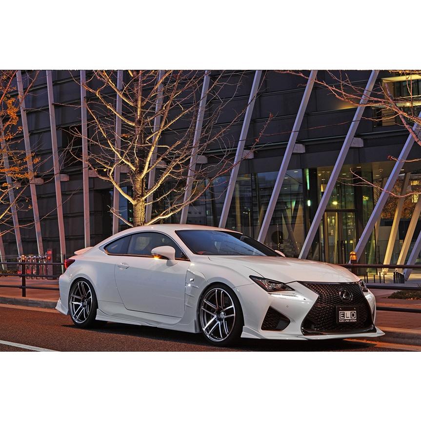 レクサス 【M's】 LEXUS RC F RCF USC10 (2014.10-) C-WEST ELD リアエクステンションスポイラー FRP 未塗装 シーウエスト エアロ パーツ 部品 ...
