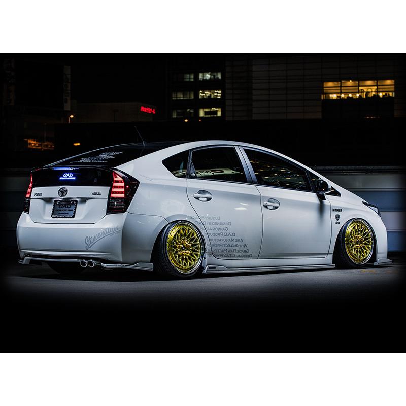 D.A.D 【M's】 トヨタ 30プリウス ZVW30 後期 (2011.12-2015.12) GARSON EU-S フロントアンダースポイラー FRP ギャルソン DAD パーツ 部品 ...