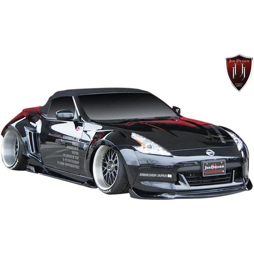 【M's】 日産 Z34 フェアレディZ 前期 (2008-2021) JOB DESIGN ワイドフェンダー 前後1台分 ジョブデザイン JOBDESIGN エアロ パーツ 部品 カスタム ...