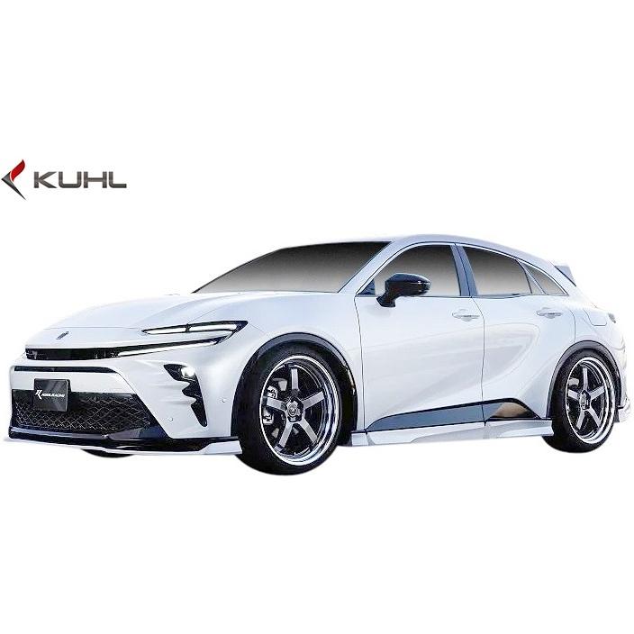 トヨタ 【M's】 36 クラウンスポーツ AZSH36W 前期 (2023.11-) KUHL RACING SH36-RS フロントハーフスポイラー FRP 未塗装 クールレーシング ...