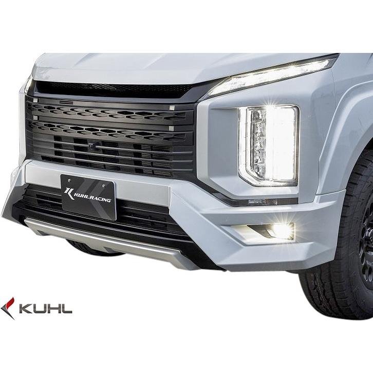 三菱 【M’s】 デリカ D:5 (2019y-) KUHL RACING D5R-RS フロントディフューザー ／／ クールレーシング FRP 未塗装 エアロ パーツ カスタム DELICA ...