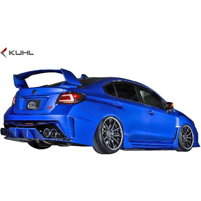 【M's】スバル 後期 WRX STI/S4 (H29.6-) Kuhl Racing Ver2 VAB-GT II リアバンパー ／ FRP製 クールレーシング エアロ リヤバンパー ...