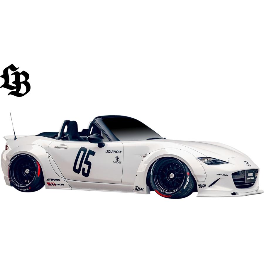 LIBERTY WALK 【M's】 MAZDA NDロードスター (2015-) LBリアウイング Ver.2 Liberty Walk リバティーウォーク エアロ パーツ ND ...