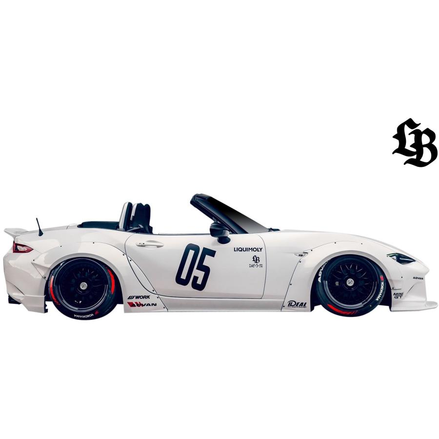 LIBERTY WALK 【M's】 MAZDA NDロードスター (2015-) LBリアウイング Ver.2 Liberty Walk リバティーウォーク エアロ パーツ ND ...