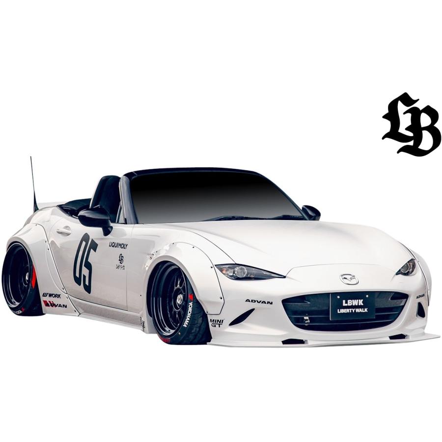 LIBERTY WALK 【M's】 MAZDA NDロードスター (2015-) LBリアウイング Ver.2 Liberty Walk リバティーウォーク エアロ パーツ ND ...