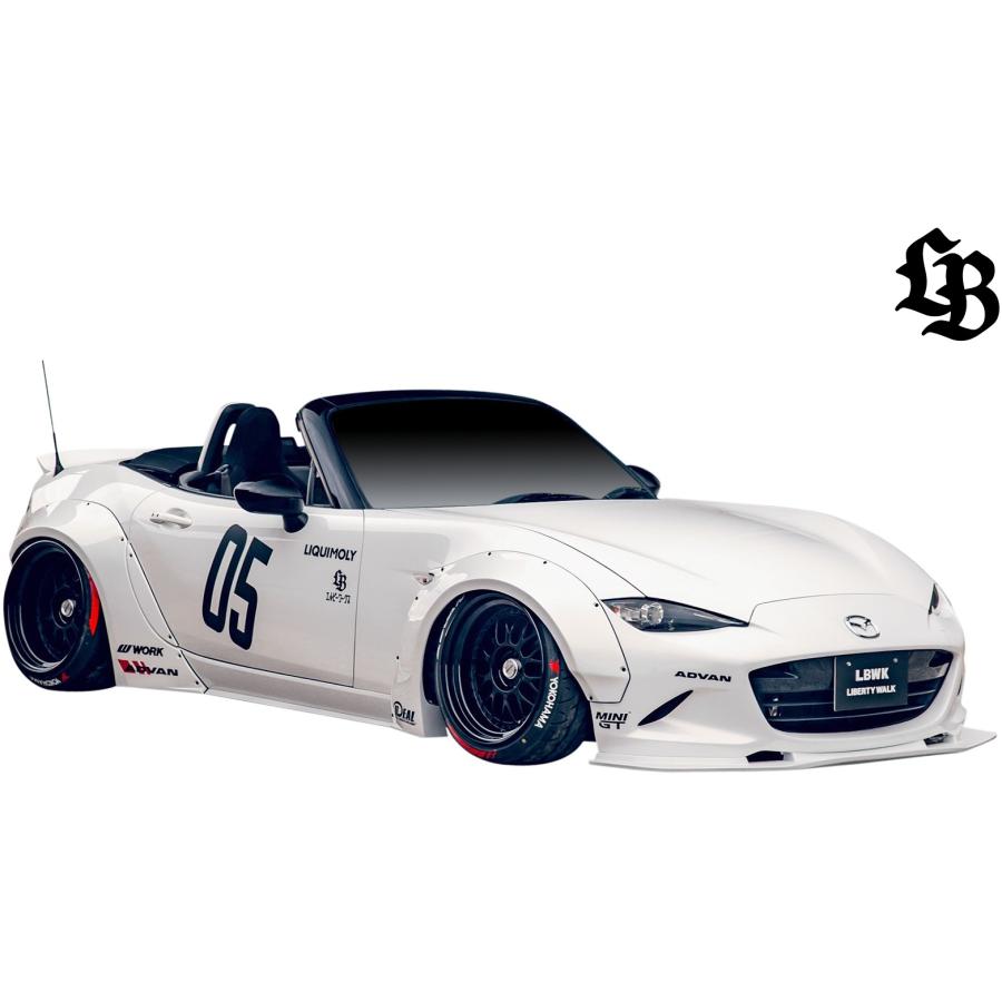 LIBERTY WALK 【M's】 MAZDA NDロードスター (2015-) LBリアウイング Ver.2 Liberty Walk リバティーウォーク エアロ パーツ ND ...
