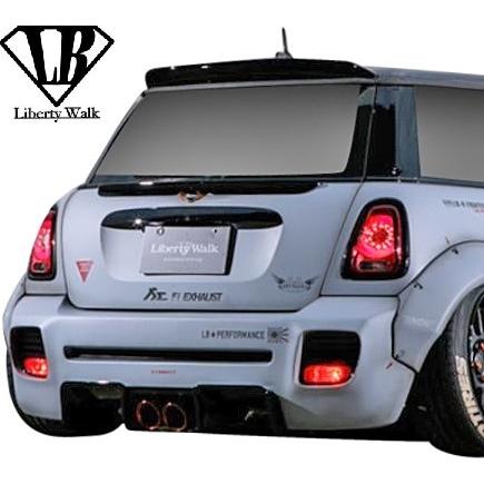 【M's】 R56 R57 R58 R59 BMW ミニ (2006y-2013y) Liberty Walk LB リアバンパー ...