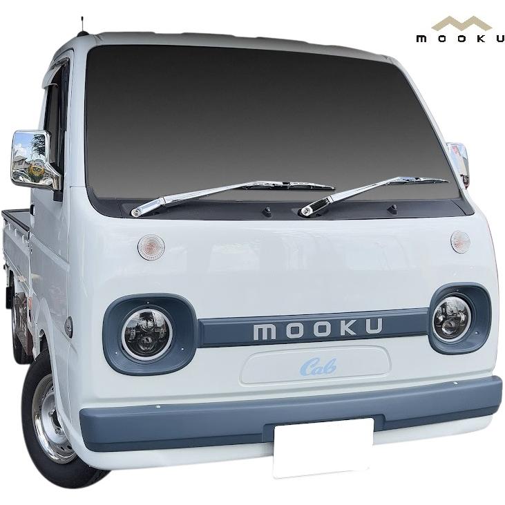 キャリイ 【M’s】 DA16T キャリィ トラック (2013y-) mooku CAB フルキット 3点 未塗装 ムークキャブ エアロ パーツ フルエアロ フェイスチェンジ 昭和 レトロ ...