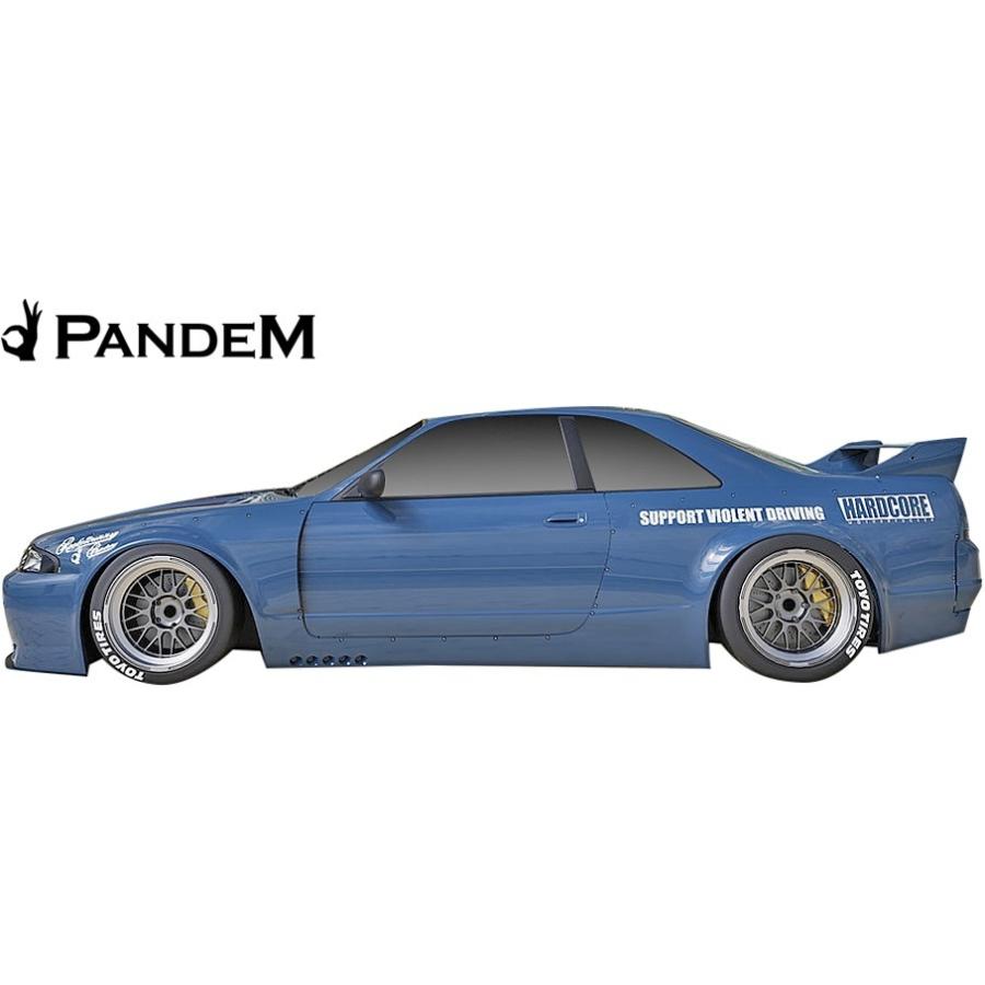 【M's】 NISSAN R33 スカイライン GT-R (1995y-1998y) PANDEM リアフェンダー 左右 ／／ パンデム ...