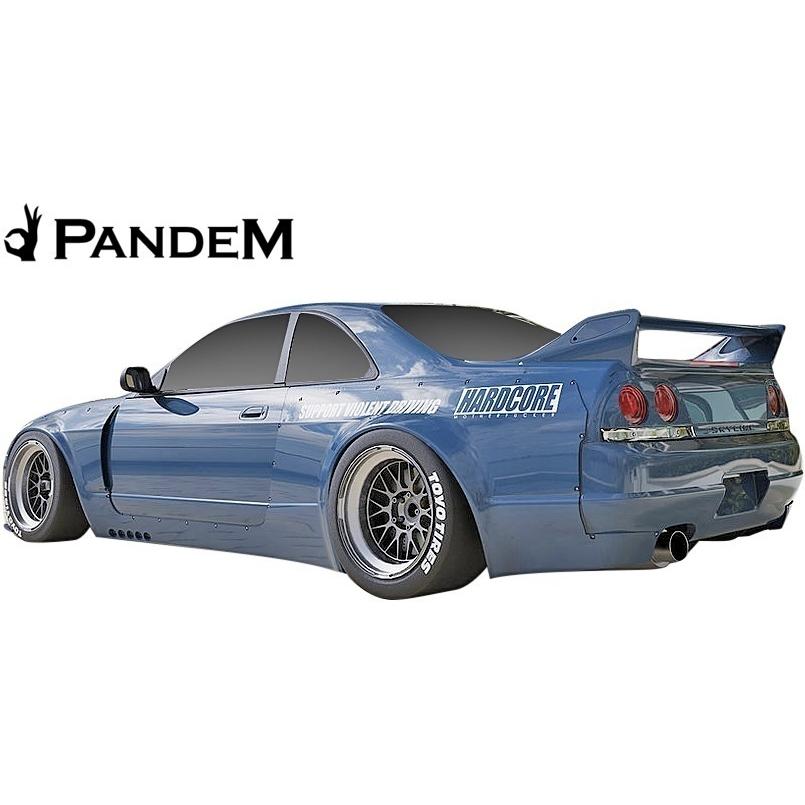 【M's】 NISSAN R33 スカイライン GT-R (1995y-1998y) PANDEM リアフェンダー 左右 ／／ パンデム ...