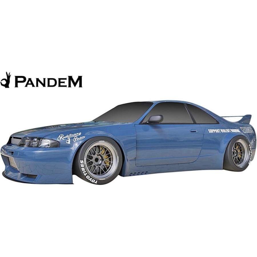 【M's】 NISSAN R33 スカイライン GT-R (1995y-1998y) PANDEM リアフェンダー 左右 ／／ パンデム ...