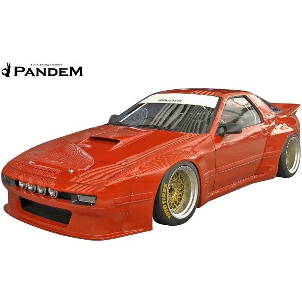 【M's】マツダ RX-7 FC3S (後期) PANDEM フロントフェンダー(片側約60mmワイド) パンデム FRP エアロ RX7 ...