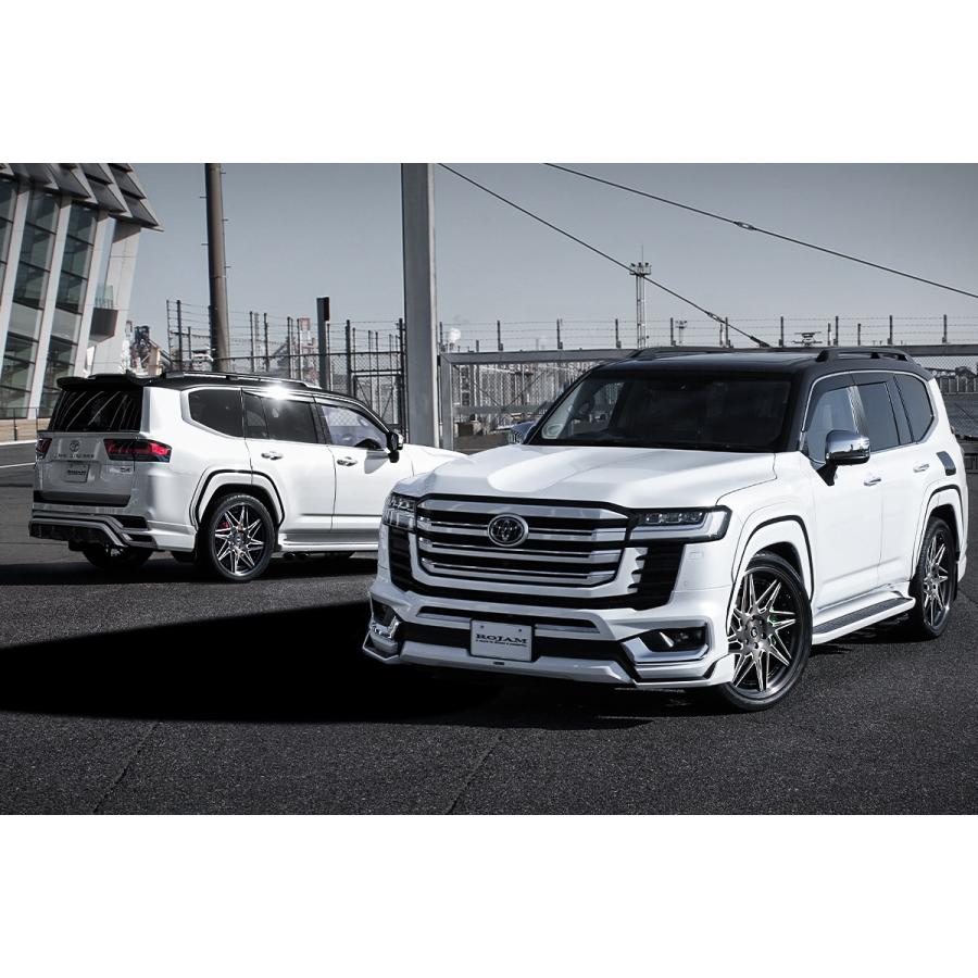 ランドクルーザー 【M’s】 300系 300 ランクル FJA300W VJA300W (2021.8-) ROJAM モデリスタ専用 フルエアロ 2点 FRP ロジャム エアロ パーツ ...