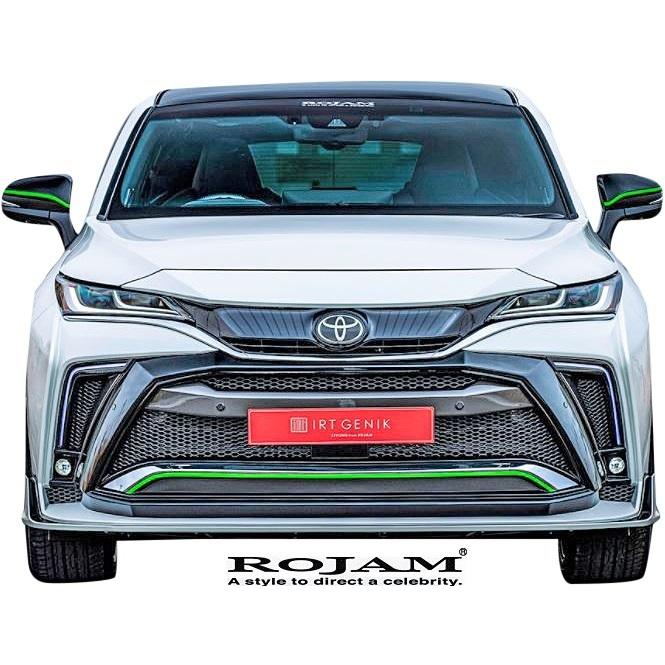 【M's】 トヨタ 80系 ハリアー (2020.6-) ROJAM IRT GENIK エアロ 3点キット (LEDレスver) FRP ロジャム エアロ パーツ フルエアロ 80ハリアー ...