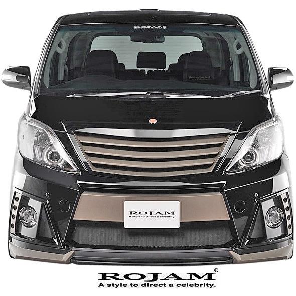 【M's】トヨタ アルファード 20系 後期 (2011/11-2014/12) ROJAM IRT GENIK エアロ 3点キット Ver.2 (F+S+R/D)／／FRP ロジャム フルエ ...