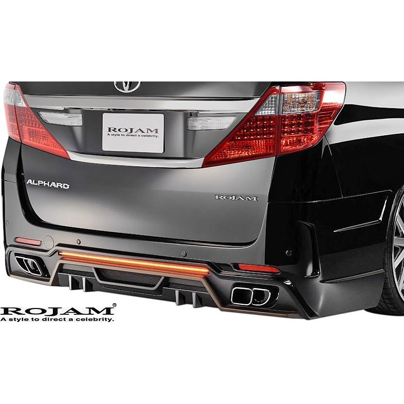 【M's】トヨタ アルファード 20系 後期 (2011/11-2014/12) ROJAM IRT GENIK エアロ 3点キット Ver.2 (F+S+R/D)／／FRP ロジャム フルエ ...