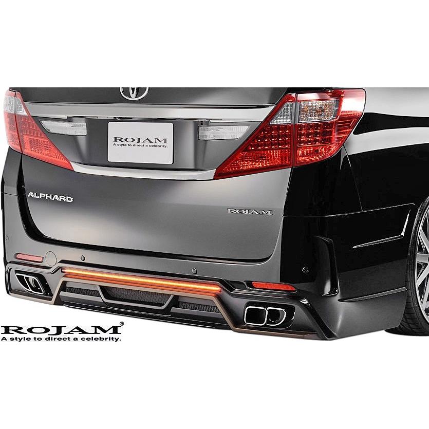 【M's】トヨタ アルファード 20系 後期 (2011/11-2014/12) ROJAM IRT GENIK エアロ 3点キット Ver.2 (F+S+R/D)／／FRP ロジャム フルエ ...