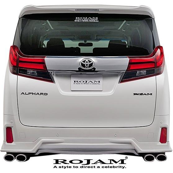 トヨタ 【M's】トヨタ アルファード 30系 前期 (2015/1-2017/12) ROJAM IRT エアロ 3点キット (F+S+R) FRP ロジャム フルエアロ フロント リア ...