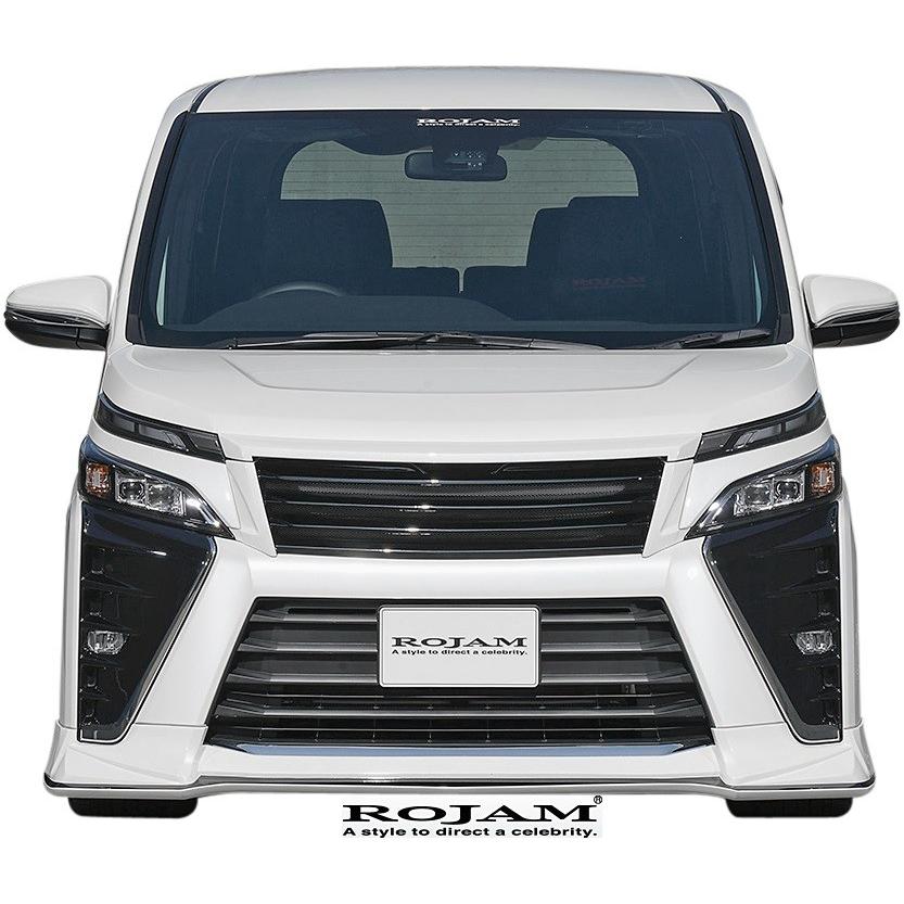 トヨタ 【M's】トヨタ ヴォクシー 80系 後期 ZSグレード (2017/7-) ROJAM IRT エアロ 3点キット(F+S+R)／／ロジャム FRP ボクシー VOXY ZRR80W ...