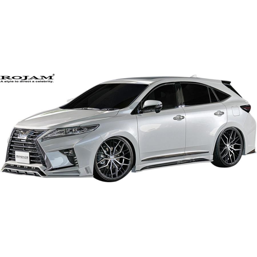 トヨタ 【M's】トヨタ ハリアー 60系 後期 (2017/6-) ROJAM IRT GENIK エアロ 2点キット (前後LED.Ver)／／FRP ロジャム エアロキット エアロセット ...