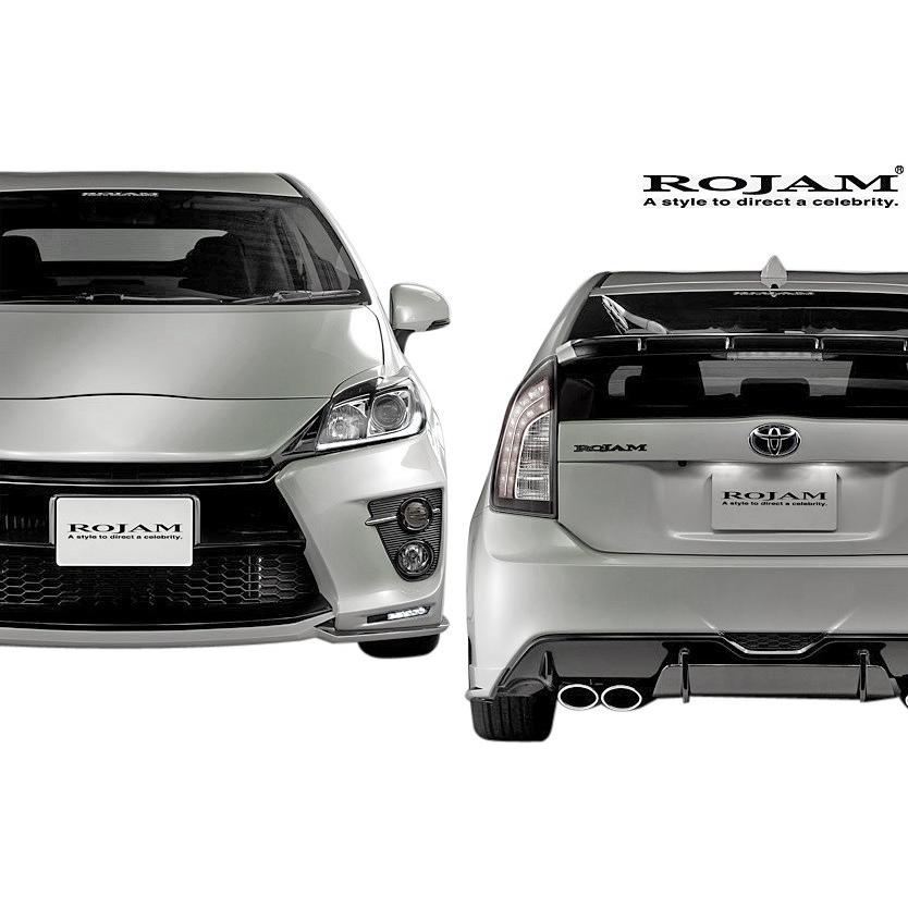 トヨタ 【M's】トヨタ プリウス G’s 30系 後期 (2011/12-2015/12) ROJAM VERDE フルエアロ 4点キット (F+S+WD+RCP)／／ZVW30 FRP ...