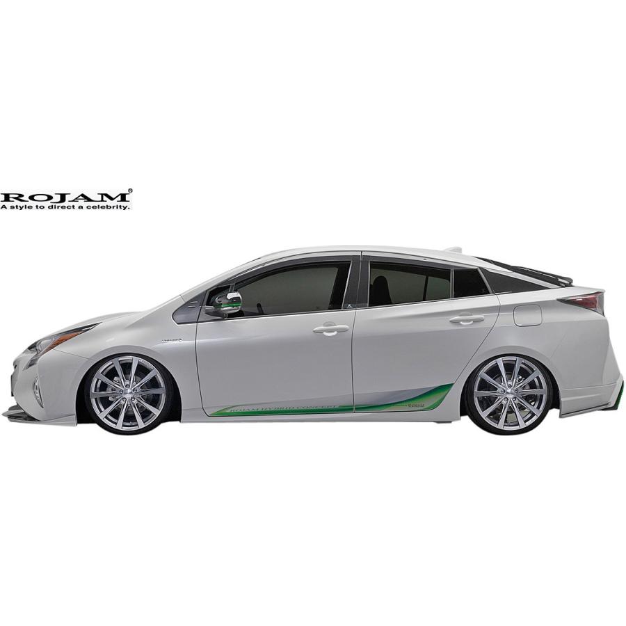 【M's】トヨタ プリウス 50系 (2015/12-) ROJAM VERDE エアロ 2点(F/R)キット／／FRP ロジャム ヴェルデ 前後エアロ :ROJAM-P50-3SET:エムズ ...