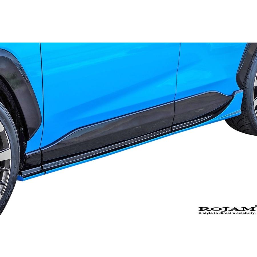 【M's】 トヨタ RAV4 MXAA54 アドベンチャー用 (2019/4-) ROJAM IRT GENIK エアロセット LED.ver 3点 ／／ FRP 未塗装 ロジャム フルエアロ ...