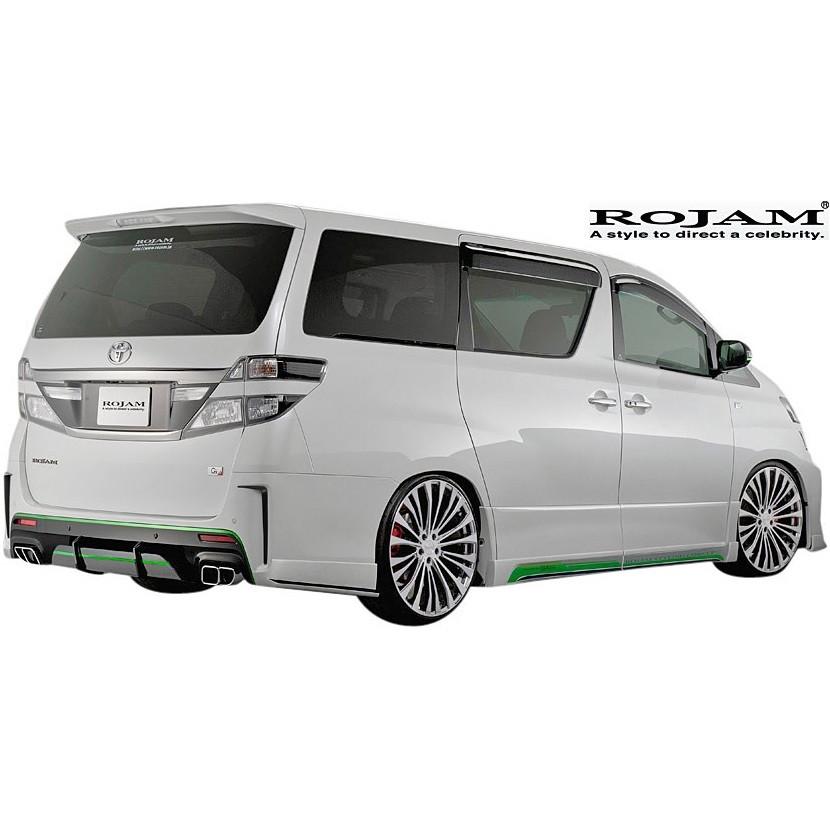 トヨタ 【M's】トヨタ ヴェルファイア 20系 G’s (2012/11-2014/12) ROJAM VERDE エアロ 4点セット (F+S+WD+RCP)／／FRP ロジャム ヴェルデ ...