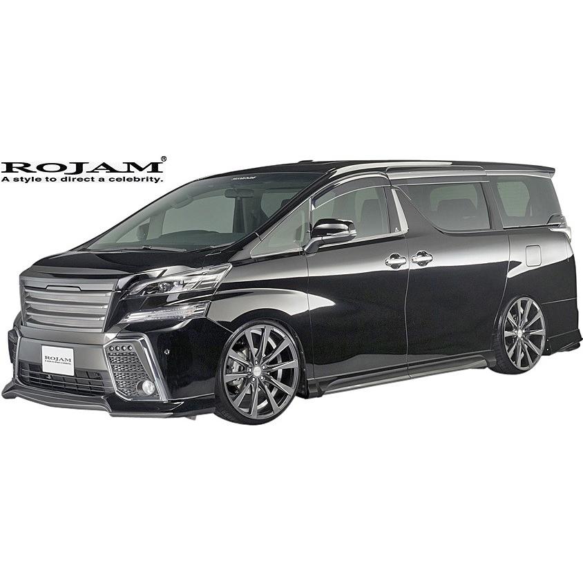 トヨタ ヴェルファイア 30系 前期 (2015/1-2017/12) ROJAM IRT エアロ 3点セット (F+S+R)／／FRP ロジャム TOYOTA VELLFIRE エアロキット ...
