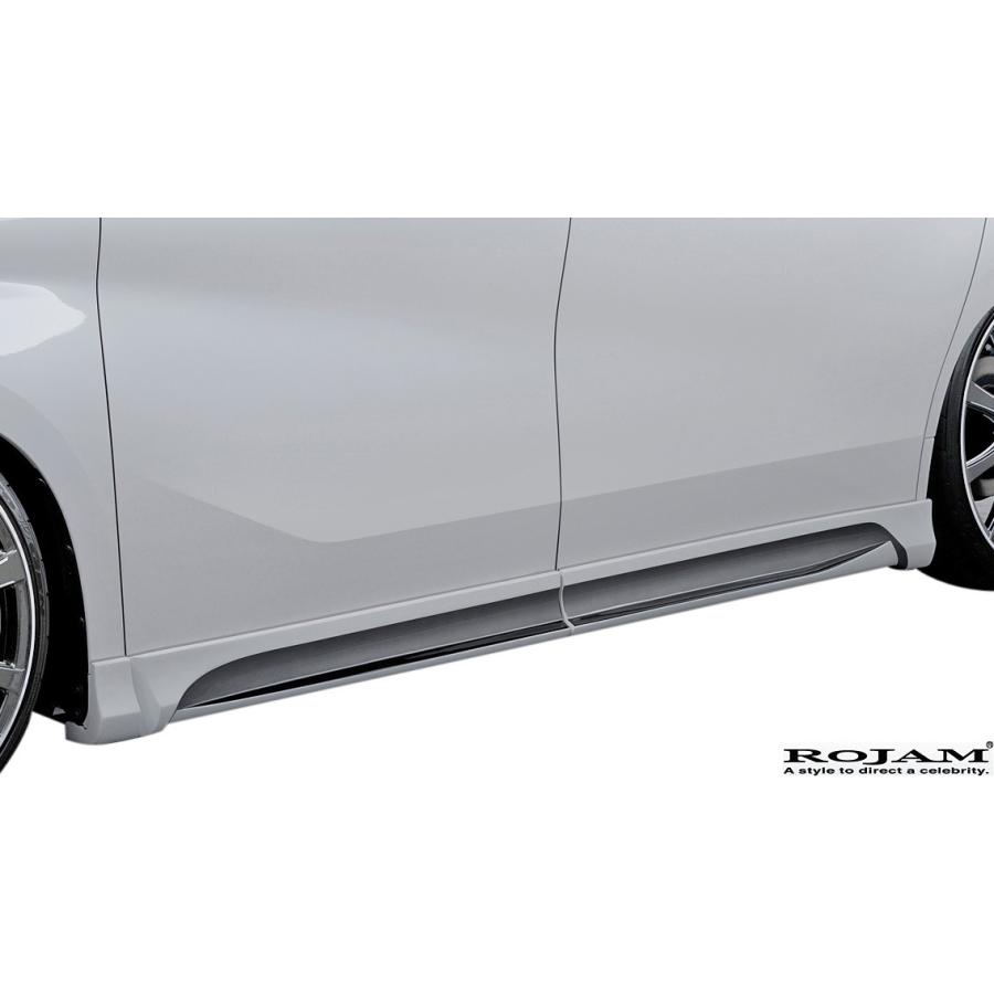 トヨタ 【M's】トヨタ ヴェルファイア 30系 前期 (2015/1-2017/12) ROJAM IRT GENIK エアロ 2点キット F+R(※ PCS/DRCC対応) FRP 未塗装 ...