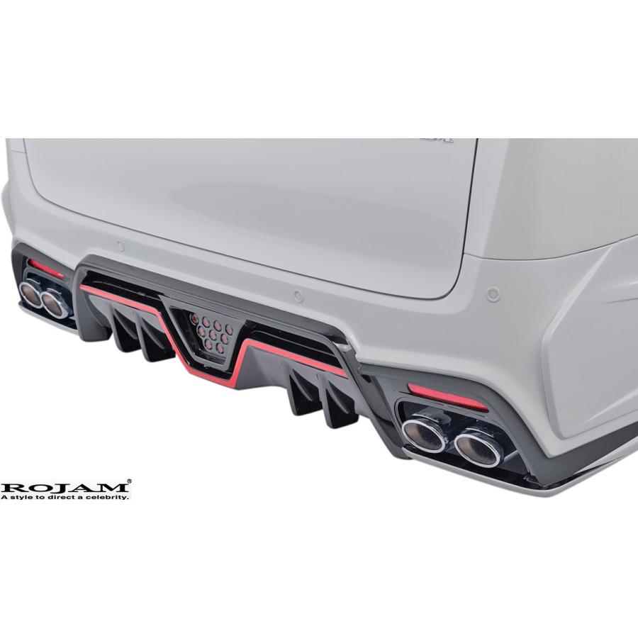 トヨタ 【M's】トヨタ ヴェルファイア 30系 前期 (2015/1-2017/12) ROJAM IRT GENIK エアロ 2点キット F+R(※ PCS/DRCC対応) FRP 未塗装 ...