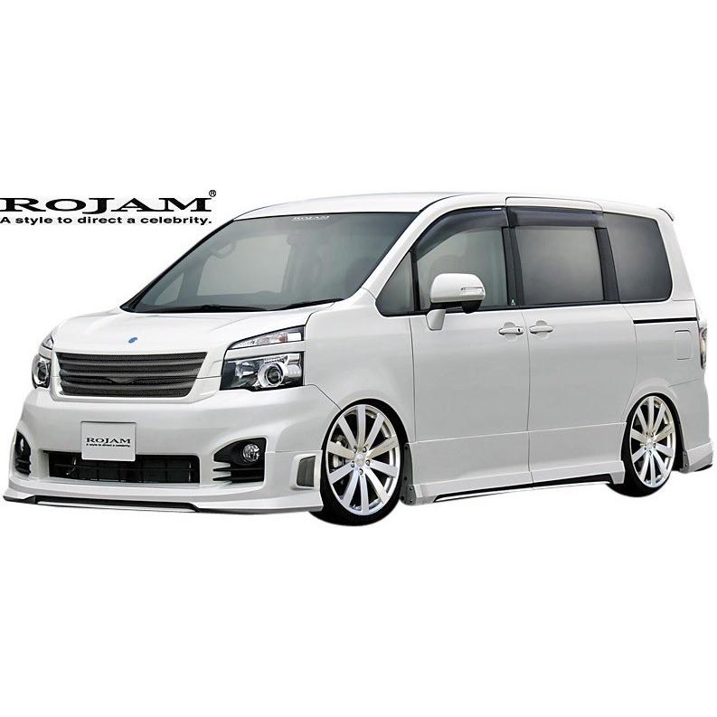 トヨタ 【M's】トヨタ ヴォクシー 70系 後期 (2010/5-2013/12) ROJAM IRT エアロ 2点キット (F+R)／／Z ZS ZRR70W FRP ロジャム ...