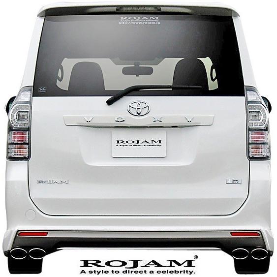 【M's】トヨタ ヴォクシー 70系 後期 (2010/5-2013/12) ROJAM IRT エアロ 2点キット (F+R)／／Z ZS ZRR70W FRP ロジャム エアロ ...