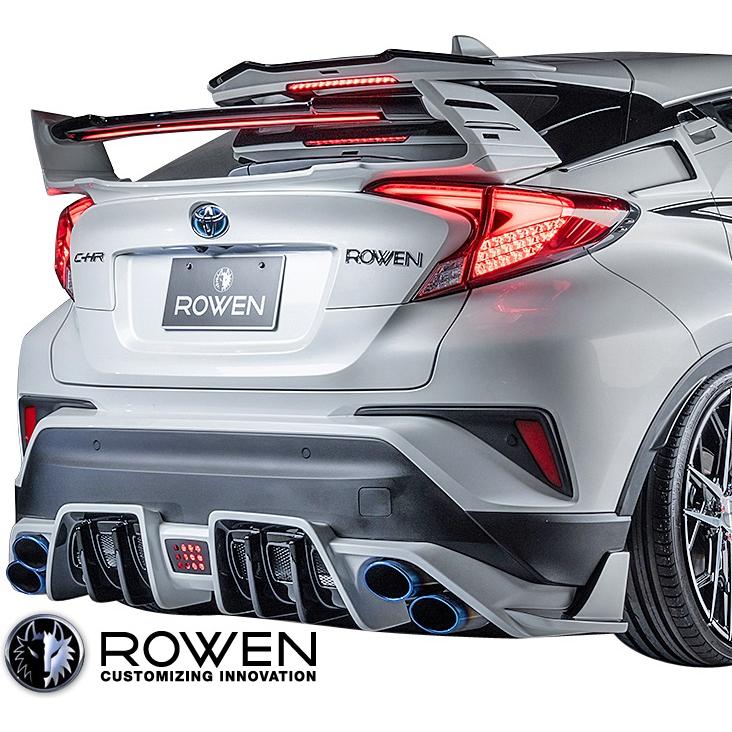 【M's】トヨタ C-HR 後期 S/S-Tグレード専用 (2019.10-) ROWEN エアロキット 3点／／ロェン ロウェン CHR ...