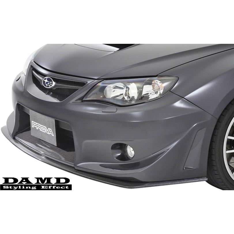 【M's】スバル インプレッサ WRX STI GV (2010.1-) DAMD 専用フロントアンダースポイラー／／ダムド FRP製 エアロ フロントスポイラー CBA-GVB GVF ...