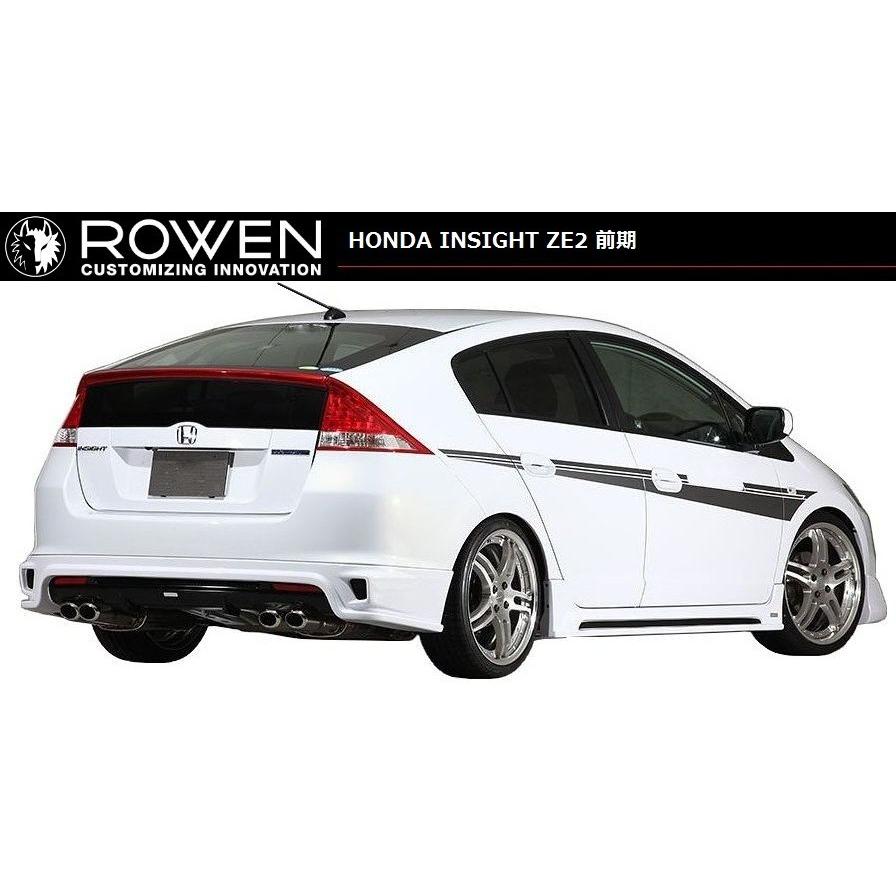 インサイト 【M's】ホンダ 前期（H21.2-H23.10）フロント グリル ／ ROWEN ロエン エアロ ／／ FRONT GRILLE ...