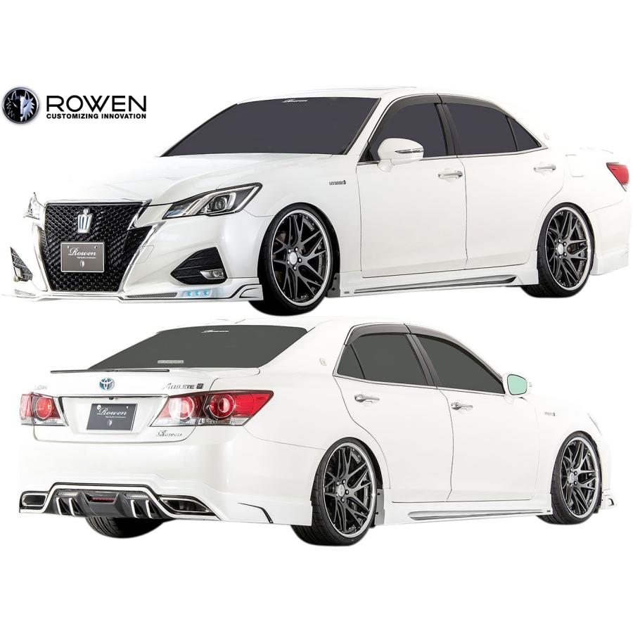 クラウン 【M’s】 210 アスリート 後期 (2015.10-2018.07) ROWEN フルエアロ 3点 ロェン エアロ パーツ セット フルキット 1T061A00 1T012J00 ...