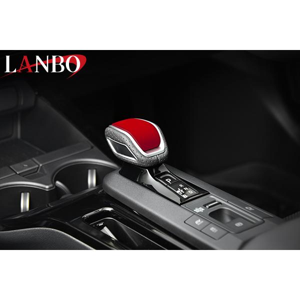 クラウン 【M's】 トヨタ 36 スポーツ (2023.11-) LANBO シフトセレクターノブ レッド SK31-2 ランボ 内装 社外 ...