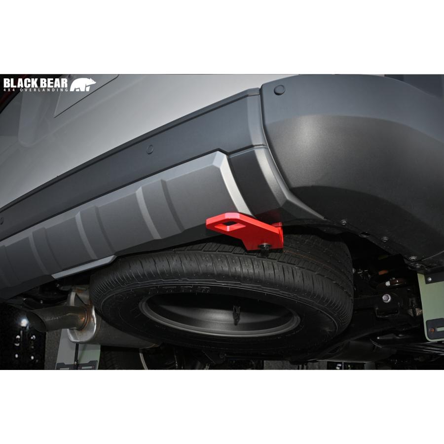 ランドクルーザー 【M's】ランドクルーザー250 GDJ250W TRJ250W LANBO BLACK BEAR リアトーイングフック ...