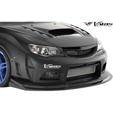 WRX STI 【M’s】 SUBARU GRB インプレッサ (2007y-2014y) VARIS フロントバンパー用 フロント ...