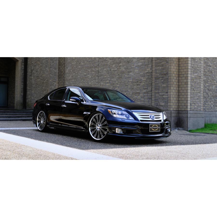 【M's】 レクサス 40系 LS600H LS600hL UVF45 UVF46 中期 (H21.9-H24.10) WALD EXECUTIVE LINE リアスカート ABS ヴァルド ...