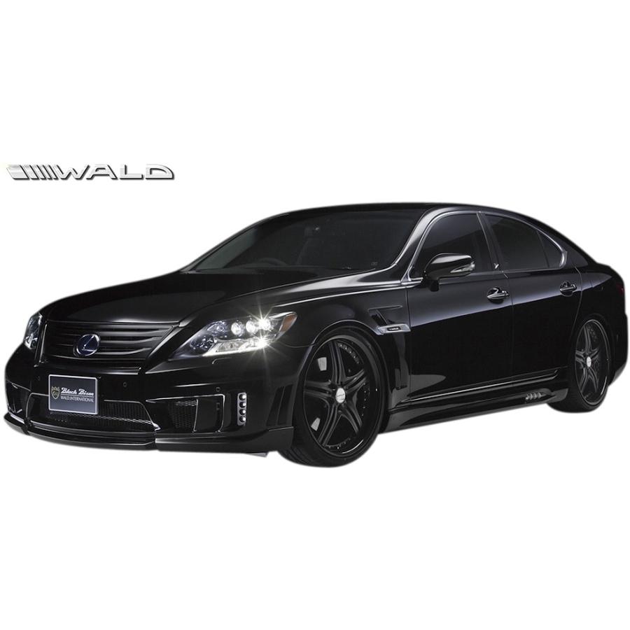 WALD 【M’s】 レクサス 40 LS 中期 LS460 LS460L LS600h LS600hL (H21.9-H24.10) BLACK BISON トランクスポイラー V2 FRP ...