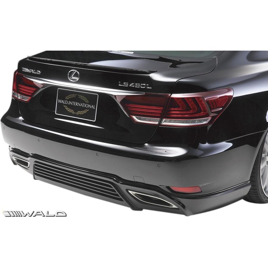 【M’s】 レクサス 40系 LS 後期 LS460 LS460L LS600h LS600hL (H24.10-H29.10) WALD EXECUTIVE LINE リアスカート ABS ...